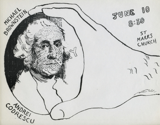 Michael Brownstein and Andrei Codrescu reading at The Poetry Project ...