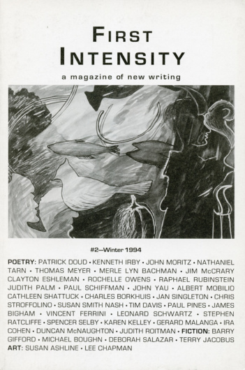 First Intensity: A Magazine of New Writing | From a Secret Location